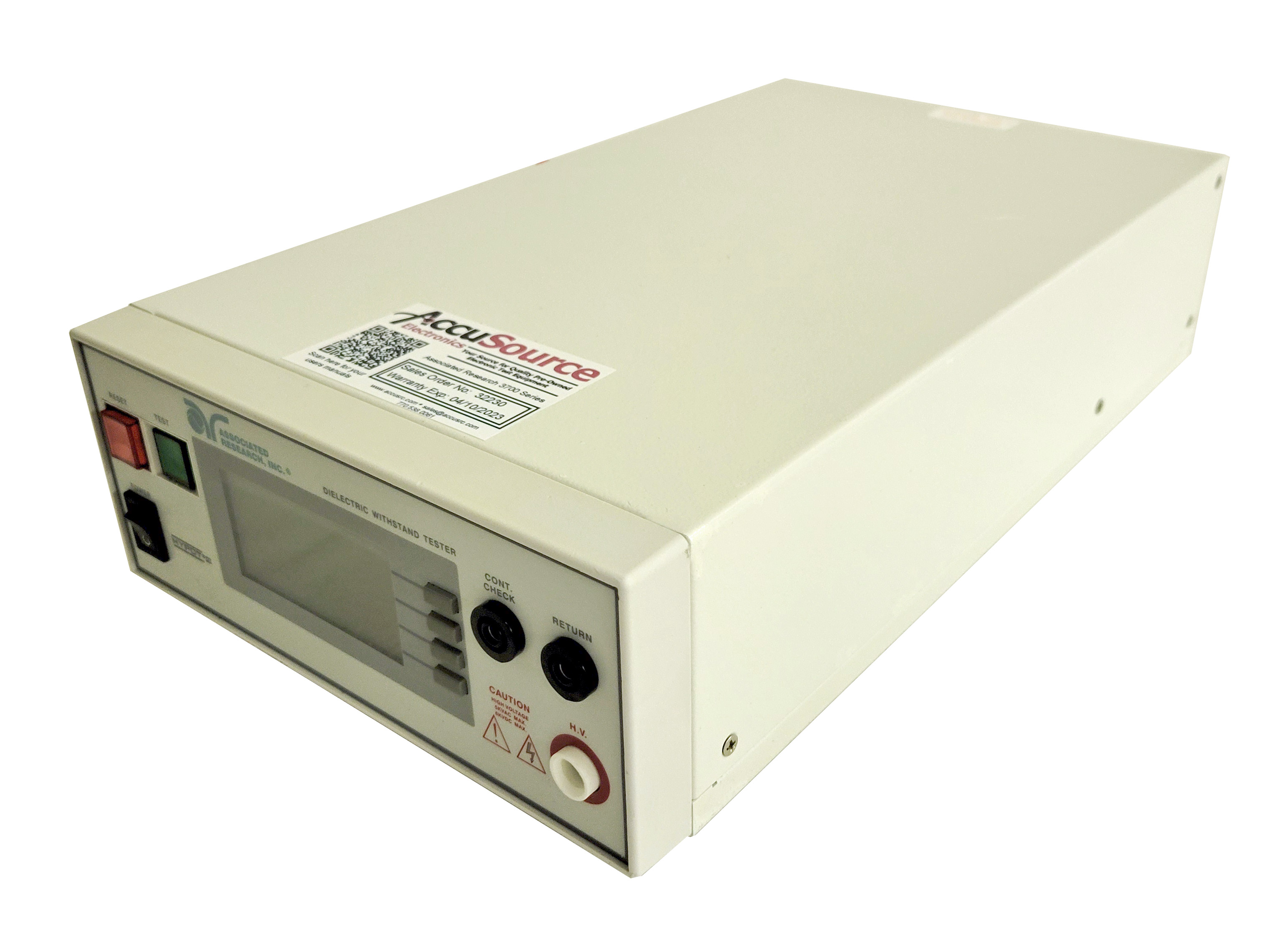 Associated Research 3770 Hypot III for sale $1850.00 | | AccuSource ...