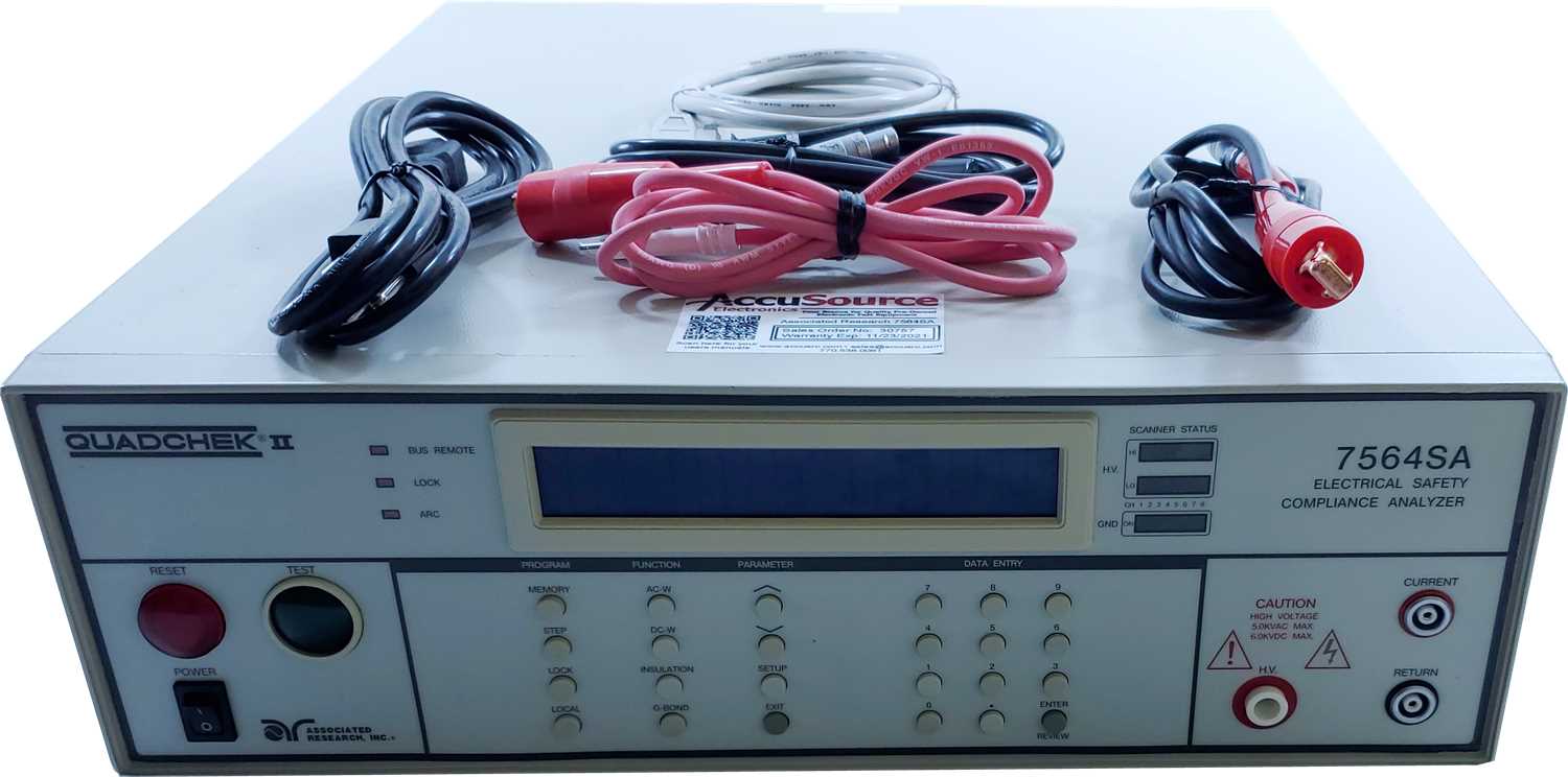 Associated Research 7564SA for sale $2495.00 | | AccuSource Electronics